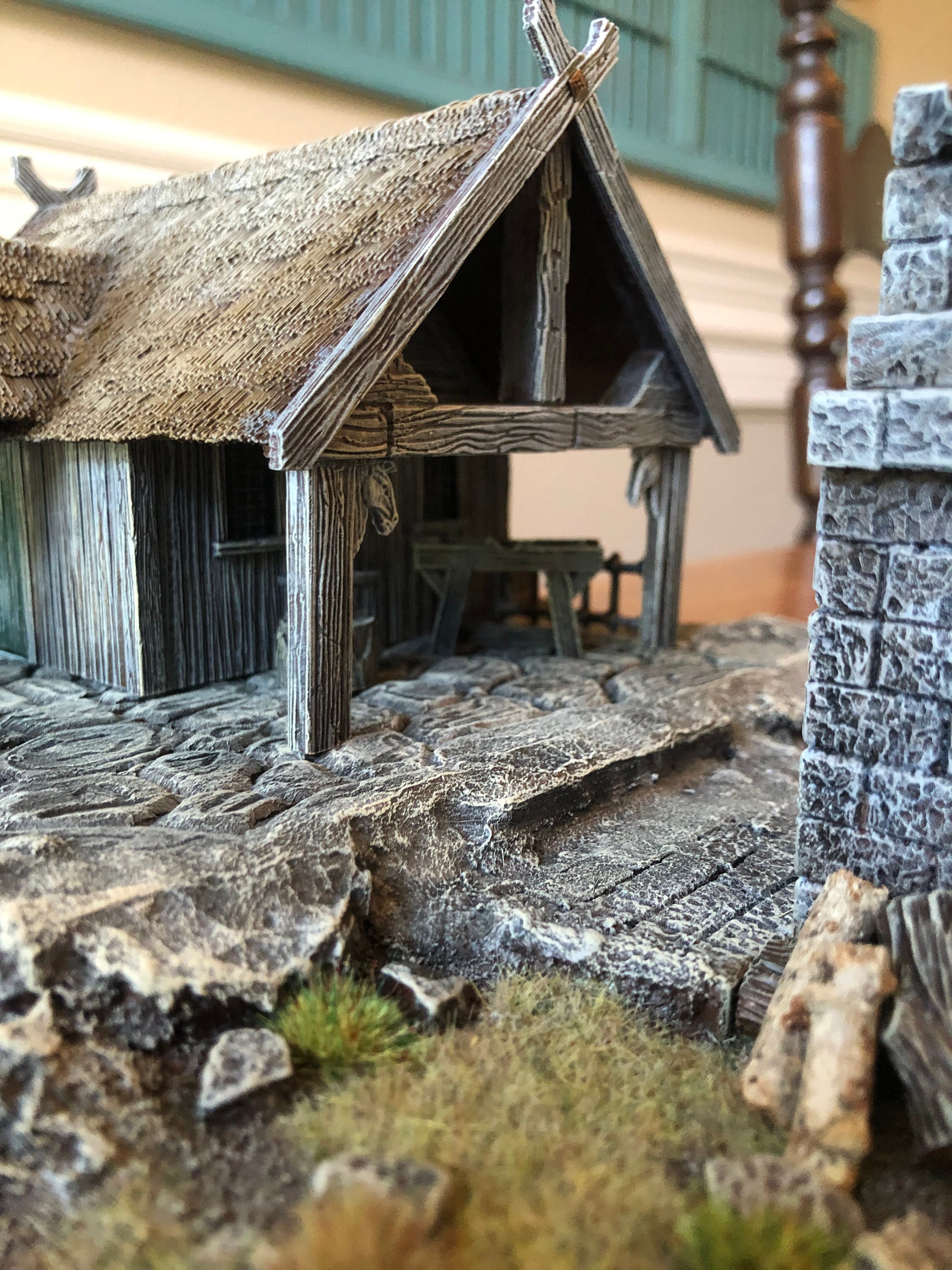 MESBG Rohan Scatter Terrain Houses - Etsy