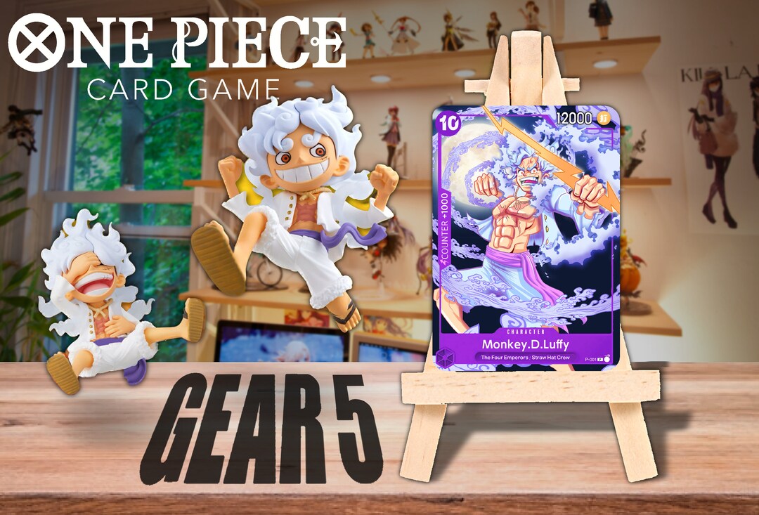 Custom Luffy Gear 5 Card / TCG / Character - Etsy UK