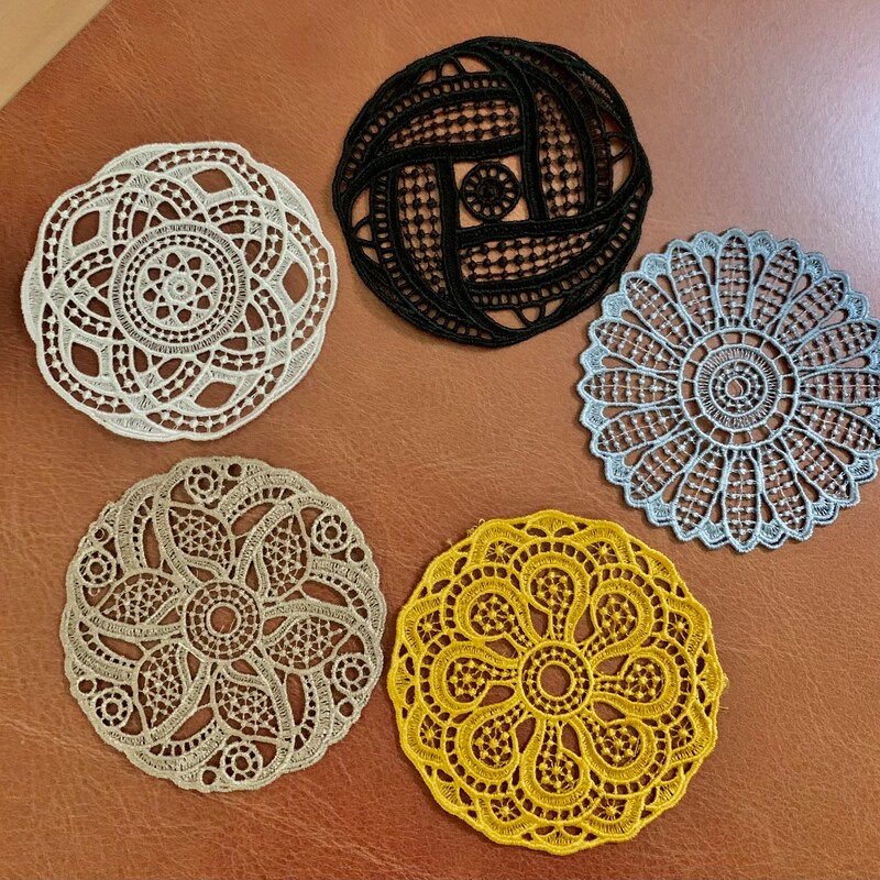 Lace Coaster - Etsy