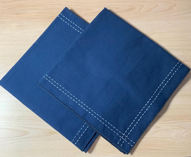 Japanese Sashiko Napkin - Etsy