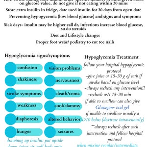 Diabetes Mellitus Student Nurse Notes - Etsy