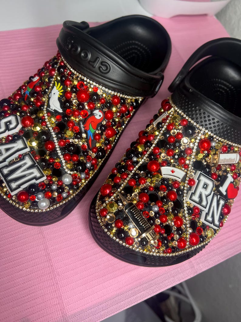 Custom Bling Crocs - Etsy