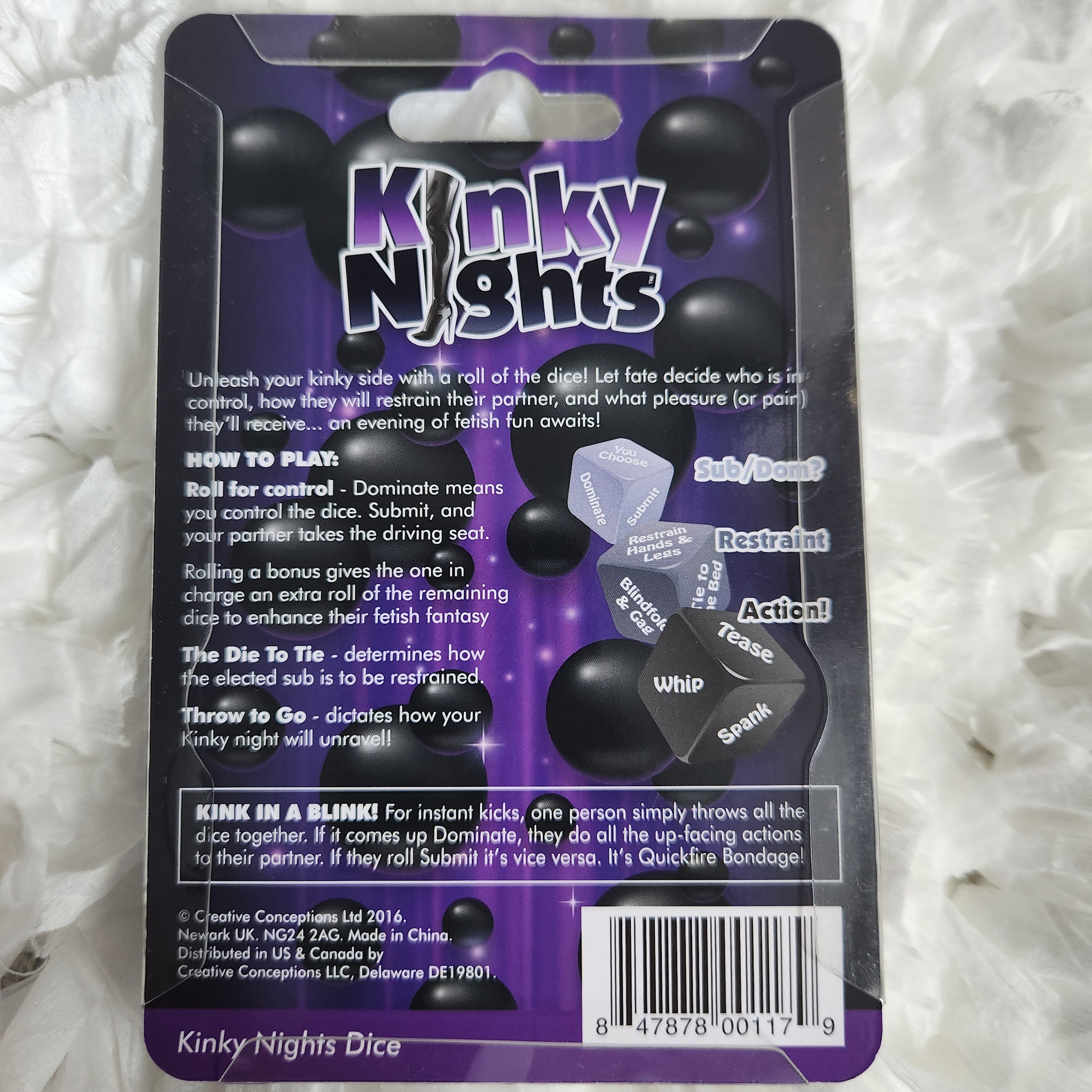 Kinky Nights Bondage Dare Dice - Etsy