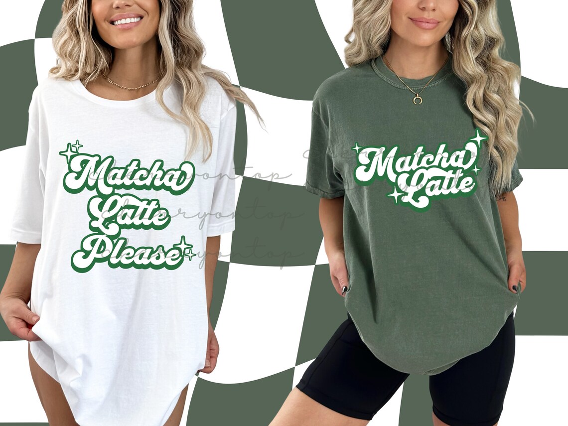 Matcha Latte PNG SVG | Matcha Shirt Design | Matcha Coffee PNG | Svg ...