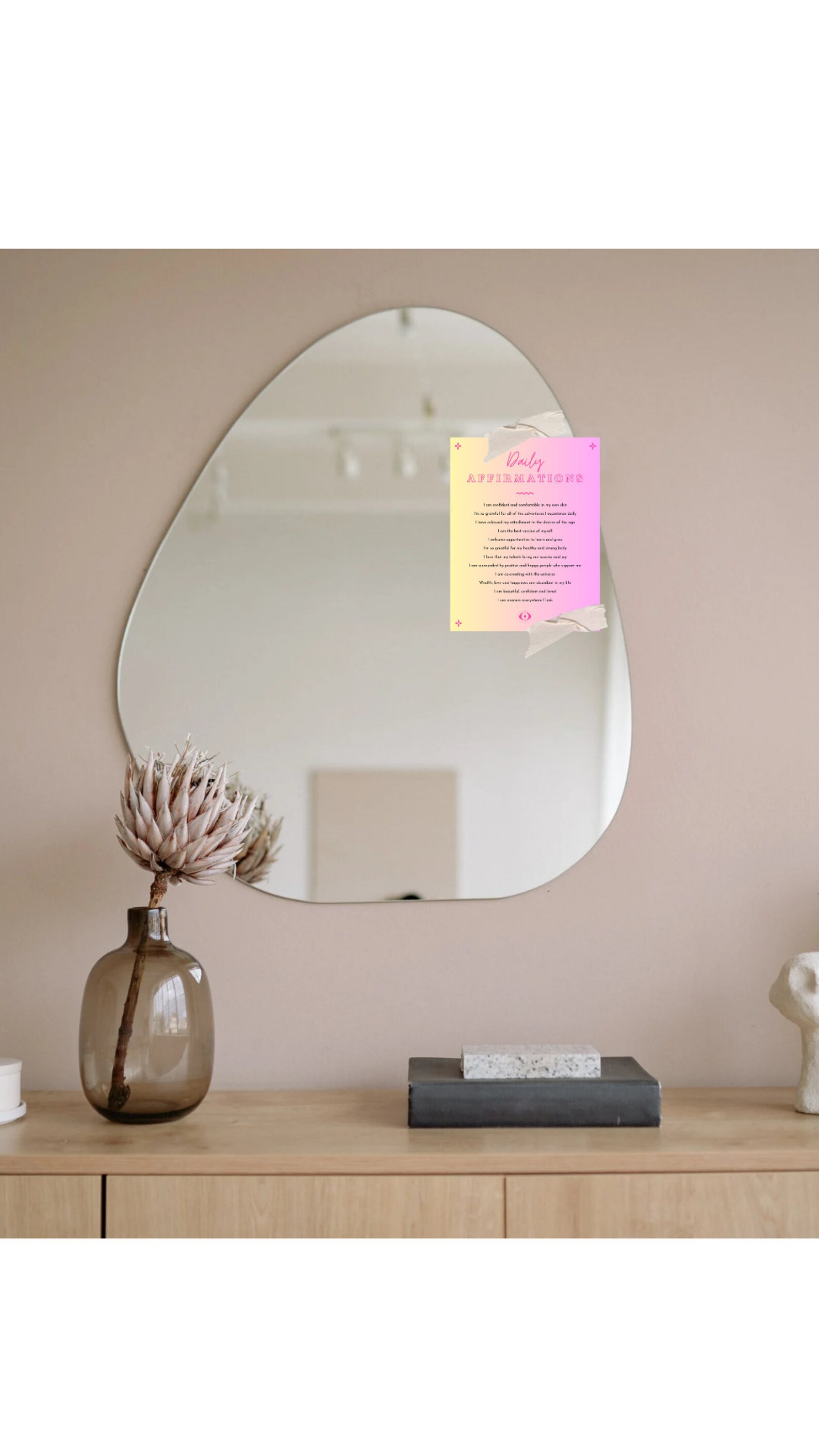 Affirmations Mirror Self Love - Etsy