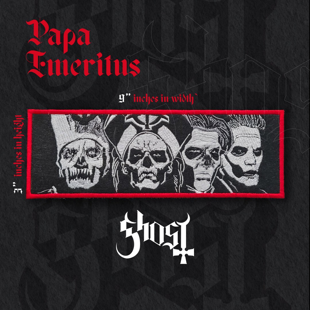 Ghost Band Papa Emeritus Patch 2 - Etsy