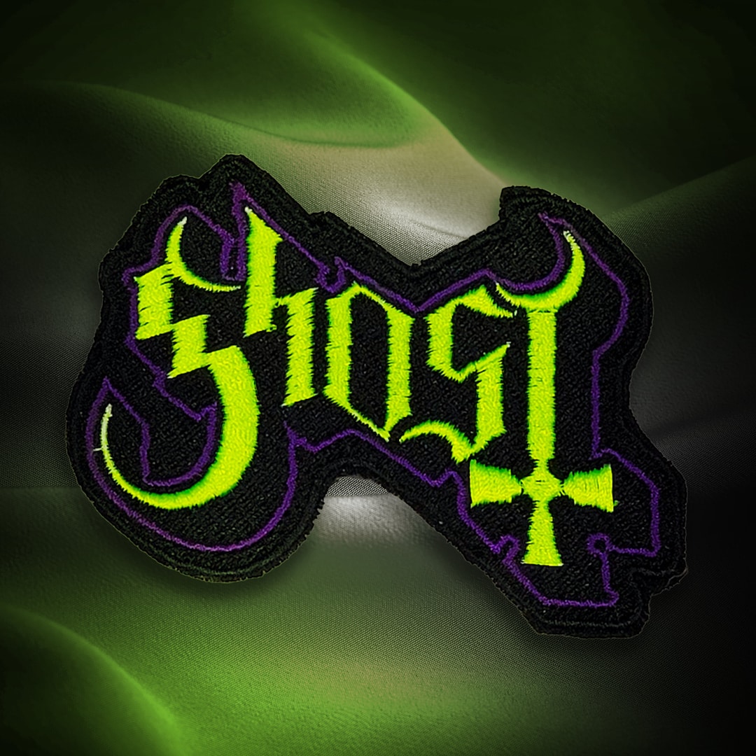 Best Seller Ghost Band Iron on Patch 1 - Etsy