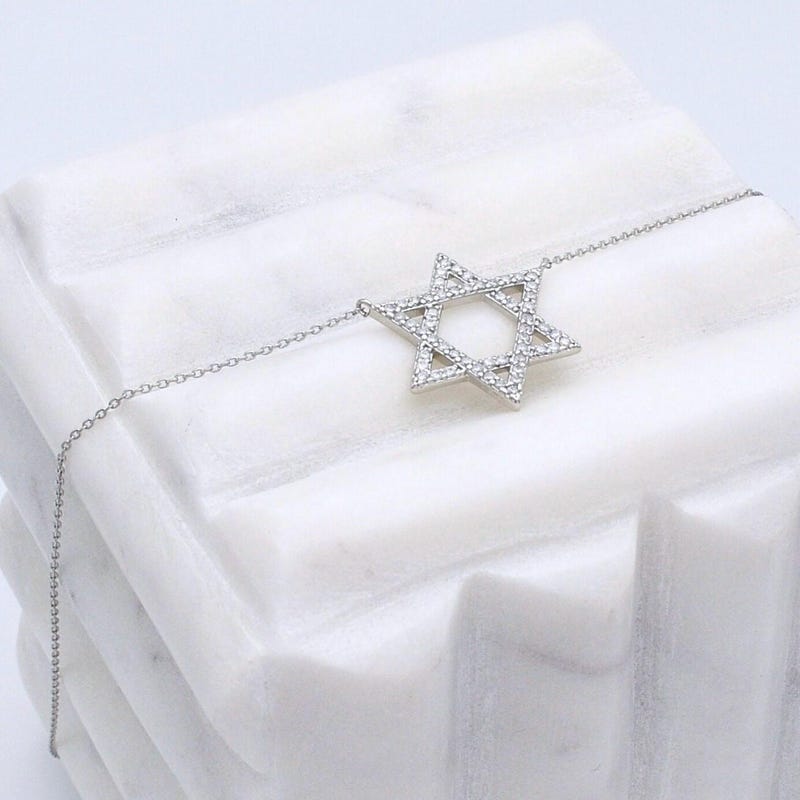 Star David Necklace - Etsy