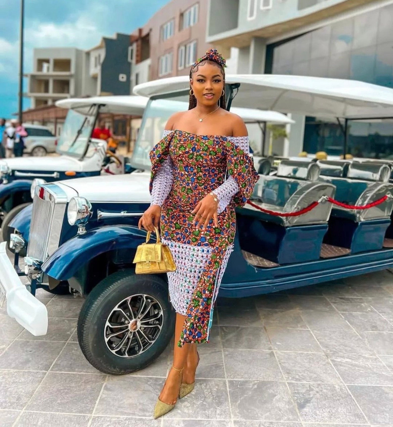 African Barbie Gown,african Print Dress,ankara Dress,african Dress ...