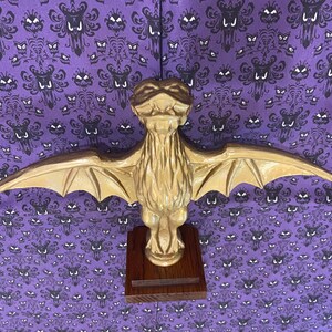 Haunted Mansion Bat Stanchion Cast Resin - Etsy