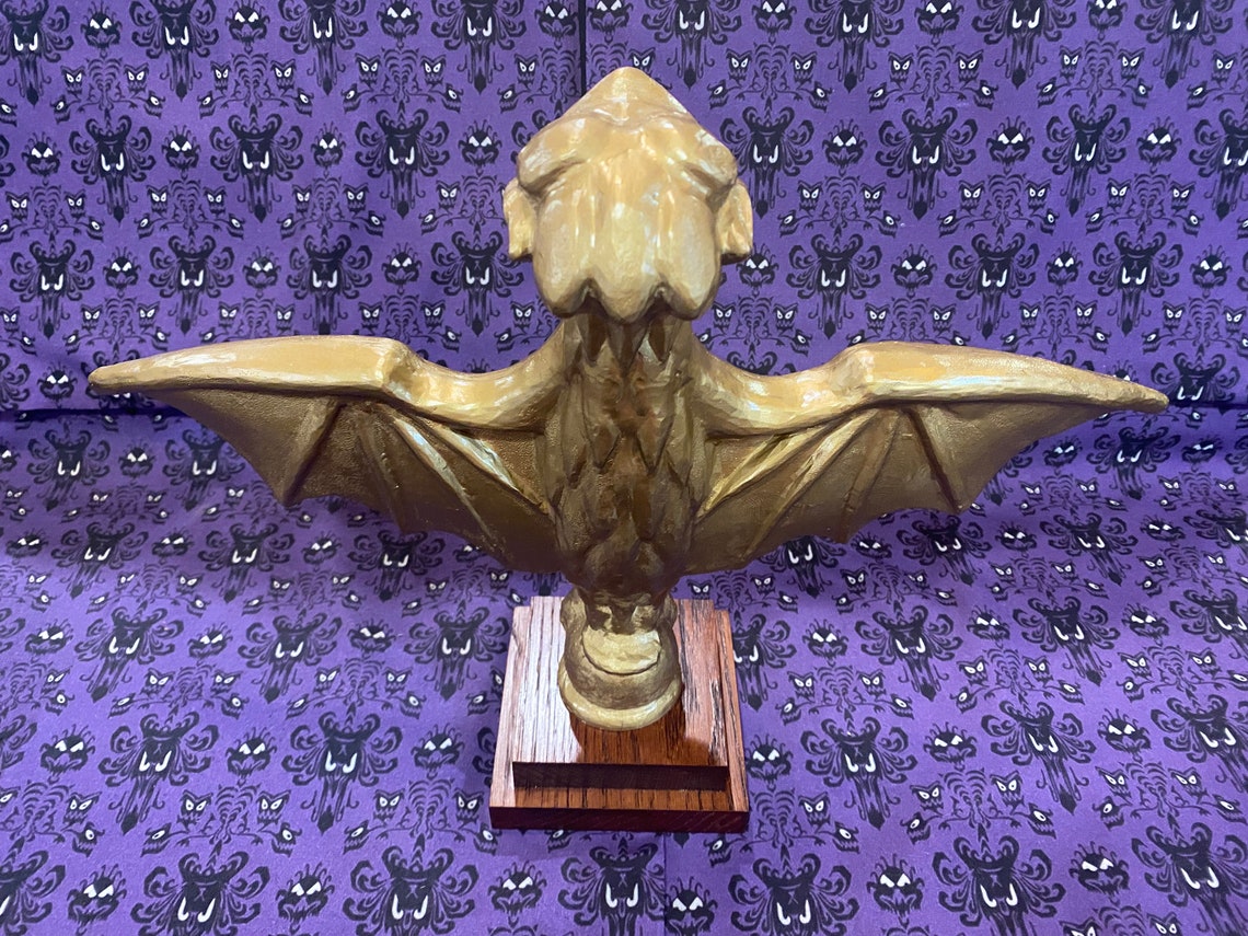 Haunted Mansion Bat Stanchion Cast Resin - Etsy