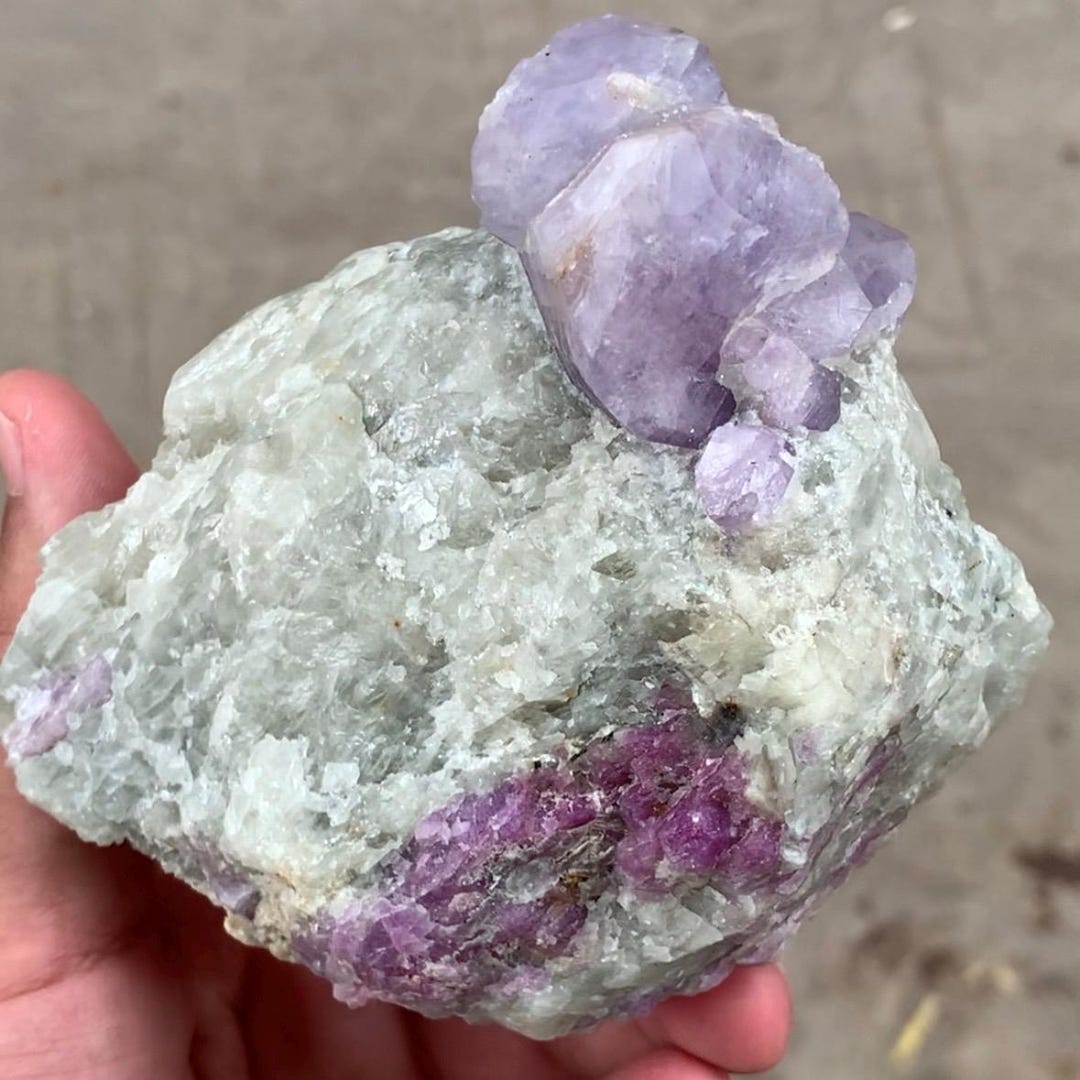 Uv-reactive Hackmanite Specimen | Natural Color-changing Mineral ...