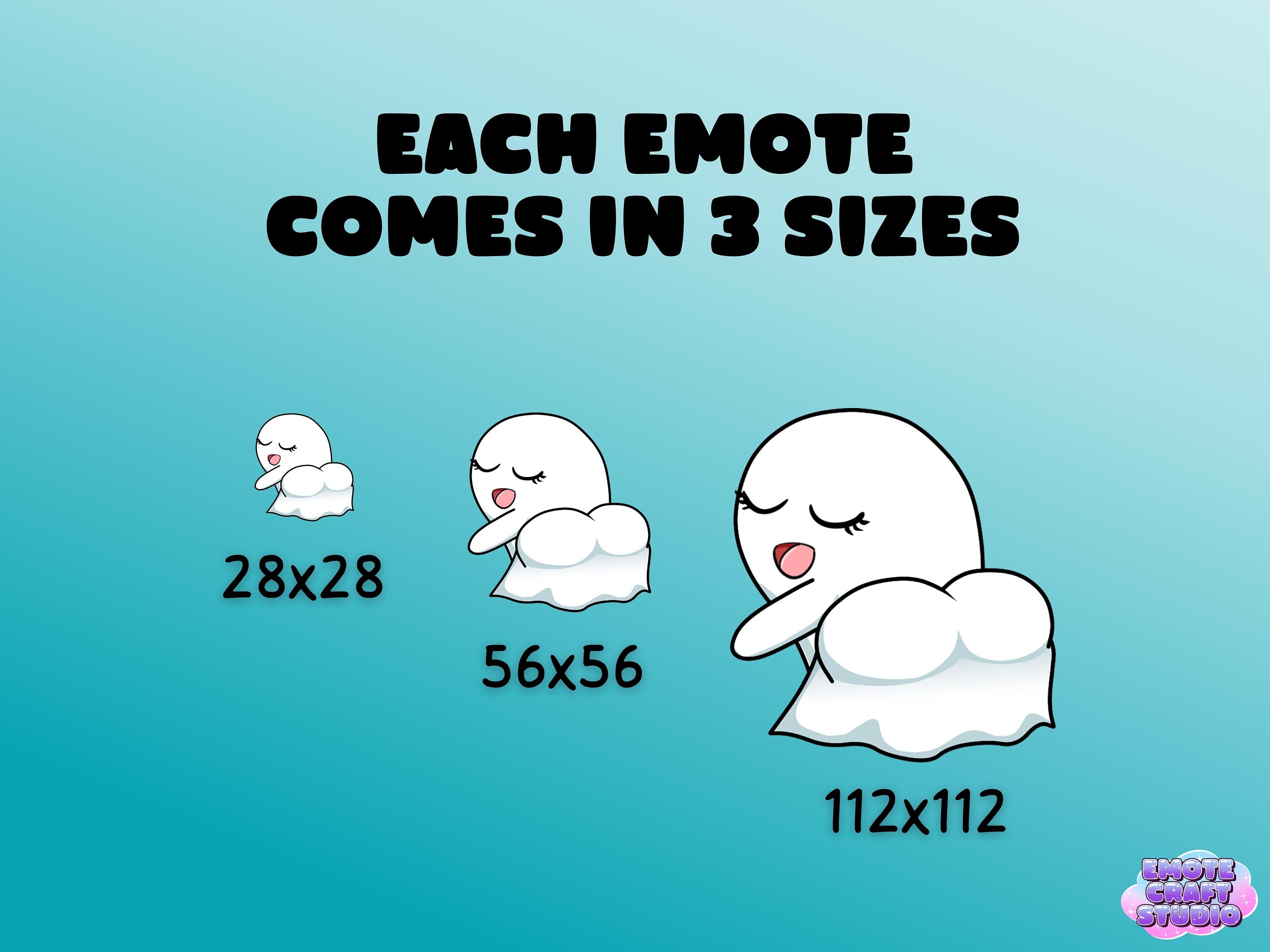 Animated Twerking Ghost Emote for Twitch & Discord, Chill Vibes Dancing ...