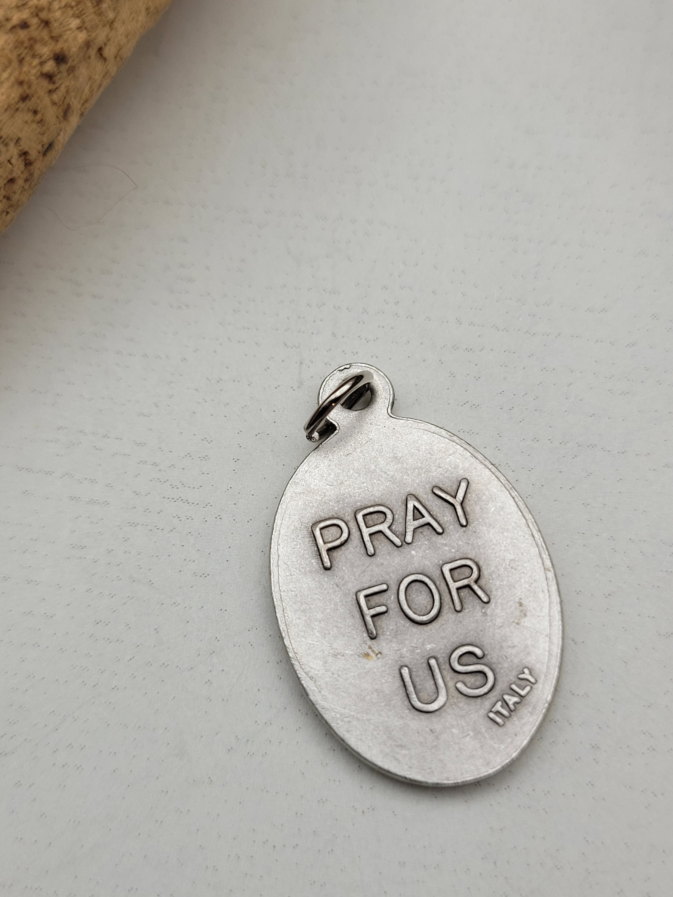 Virgin Mary Charm, Our Lady of Sorrows, Silver - Etsy