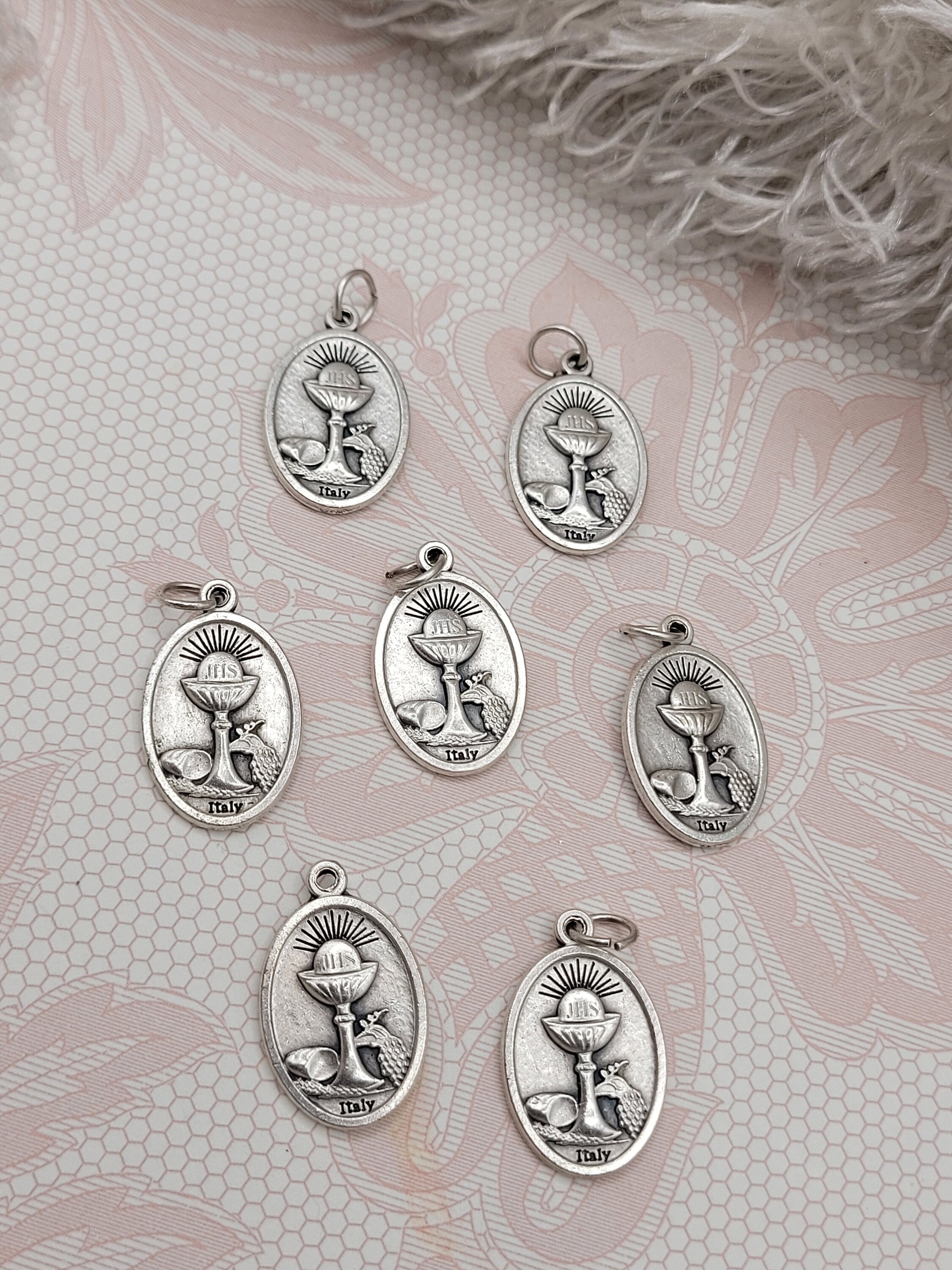 First Communion Chalis Medal - Etsy