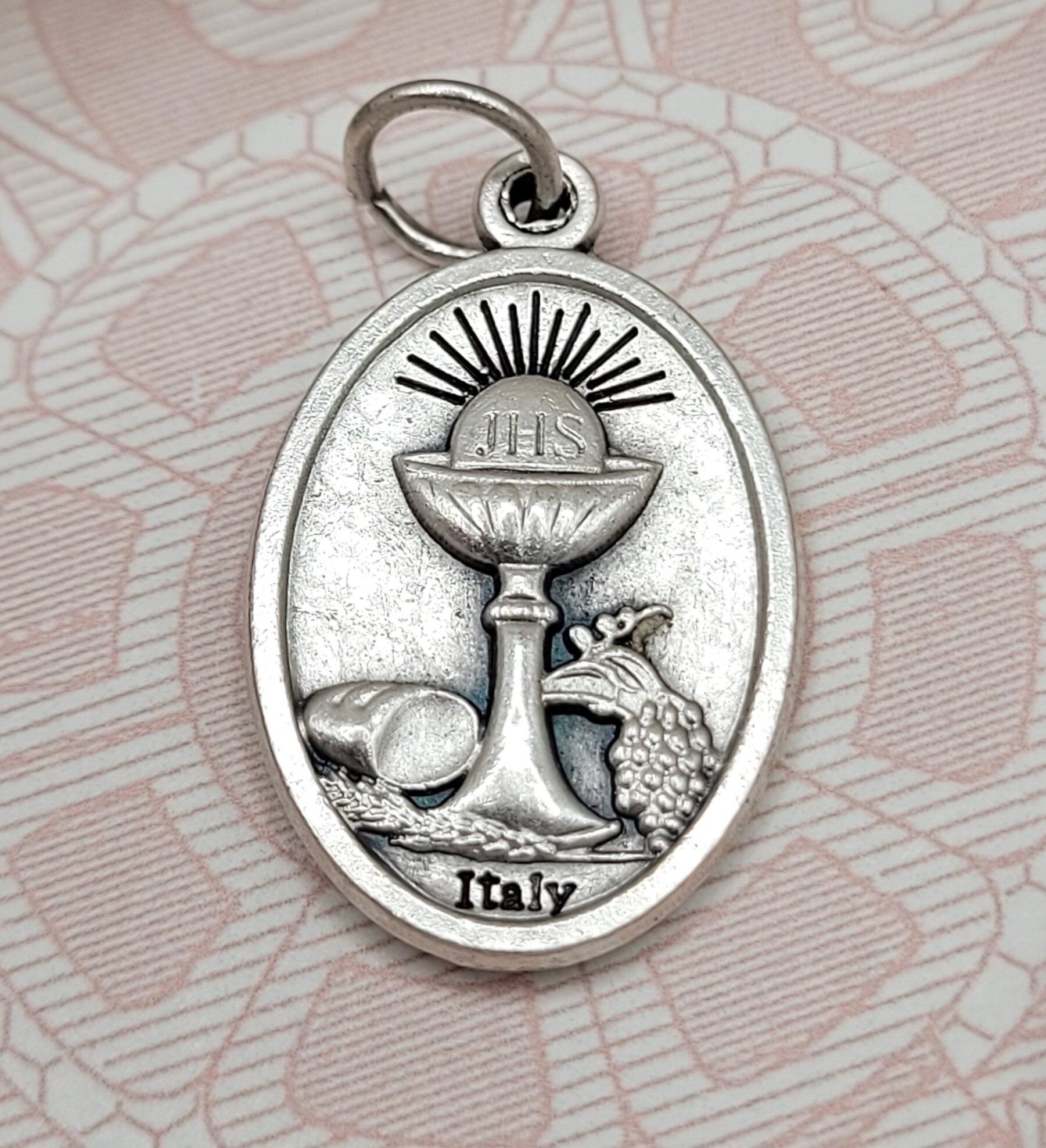 First Communion Chalis Medal - Etsy