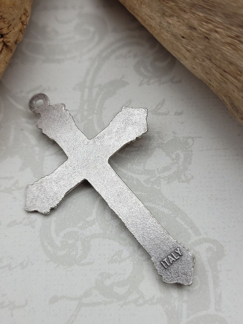 Silver Crucifix, Rosary Crucifix - Etsy