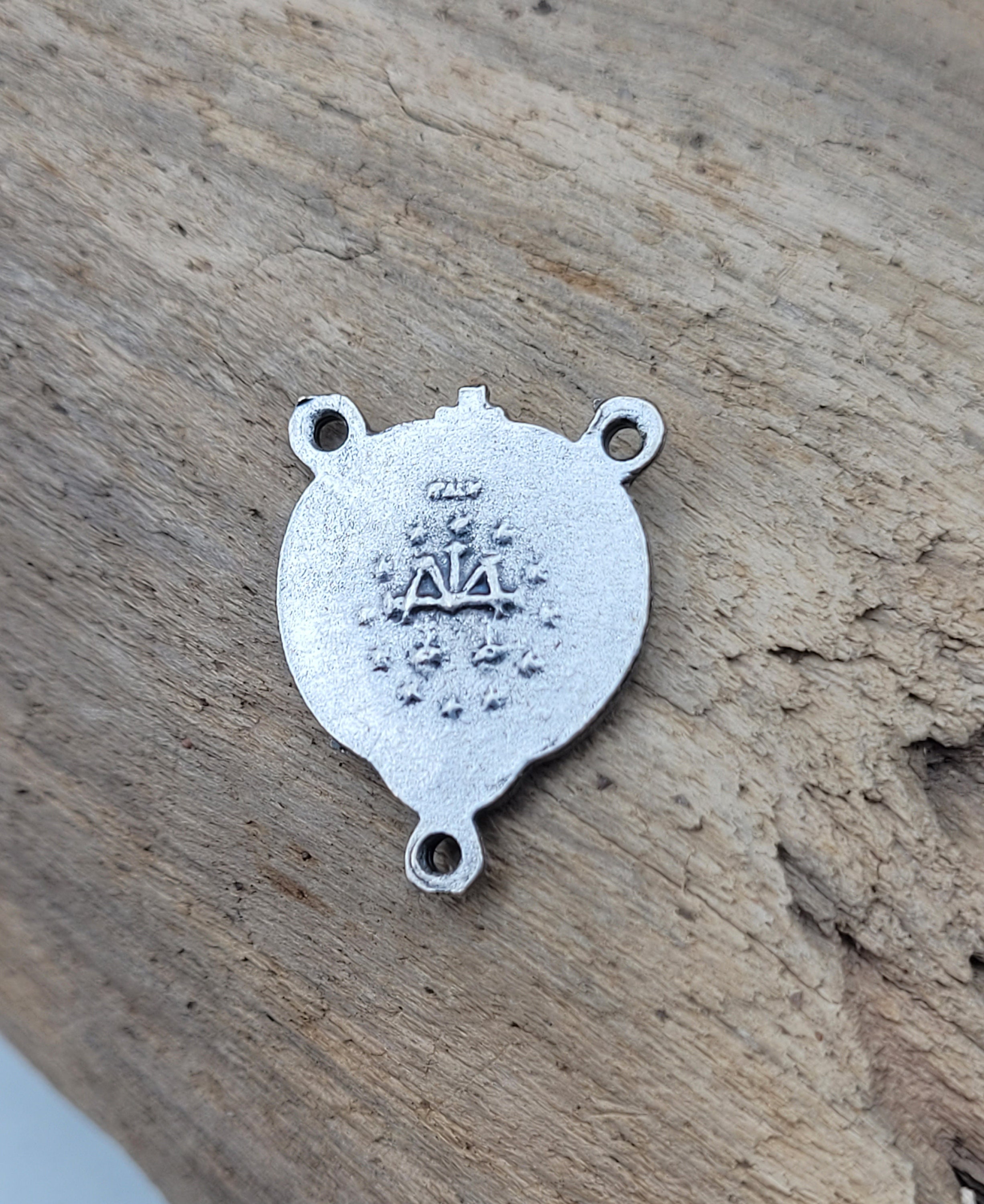 Religious Center, Jesus Center Piece for Rosary - Etsy