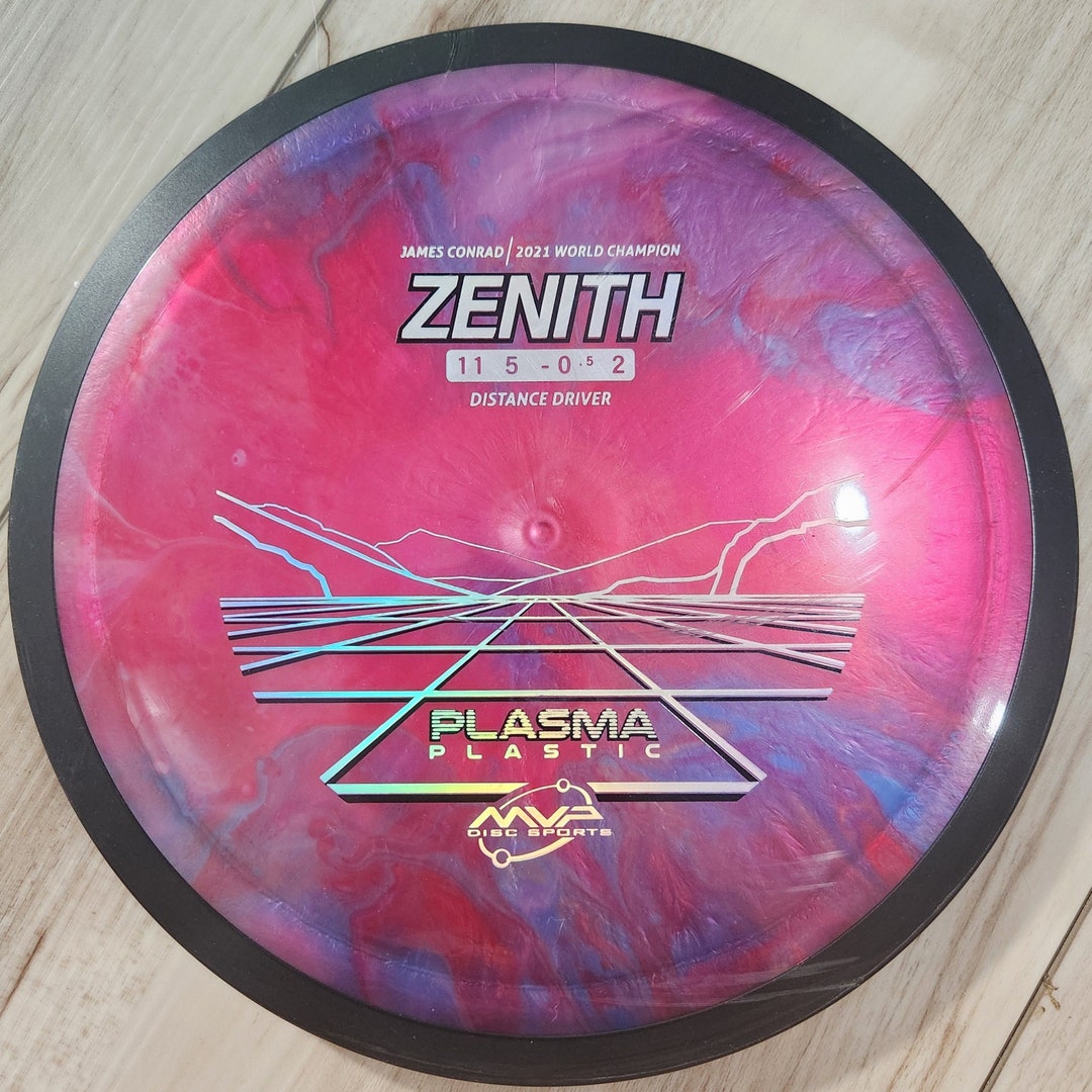 Lightly Used MVP Zenith - Plasma Plastic - 175g - Disc Golf Disc Dye - Etsy