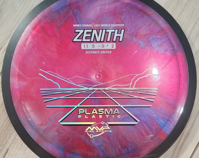 Lightly Used MVP Zenith - Plasma Plastic - 175g - Disc Golf Disc Dye - Etsy