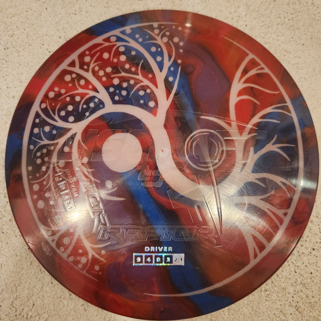 New Discraft Raptor - ESP Plastic - 173-174g - Disc Golf Disc Dye - Etsy