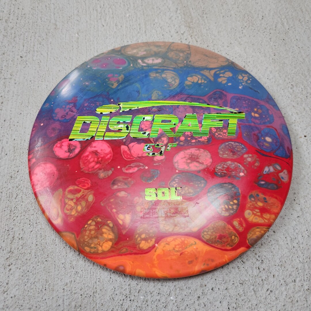 New Discraft Sol ESP Plastic 173-174g Disc Golf Disc Dye - Etsy