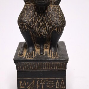 Ancient Egyptian Baboon (moon God Thoth) Monkey Statue Handmade Stone ...