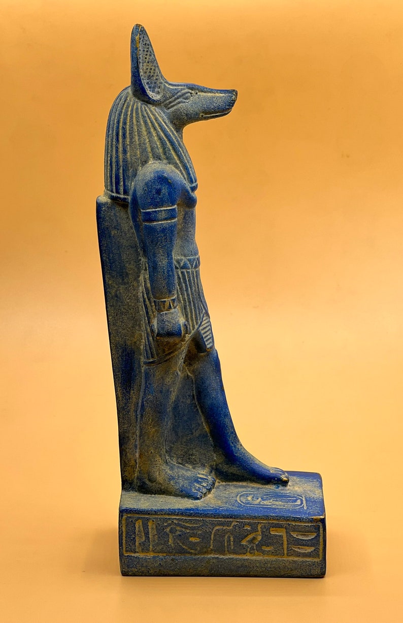 Anubis Statue Egyptian God of Death Sculpture Ancient Egypt Antique ...