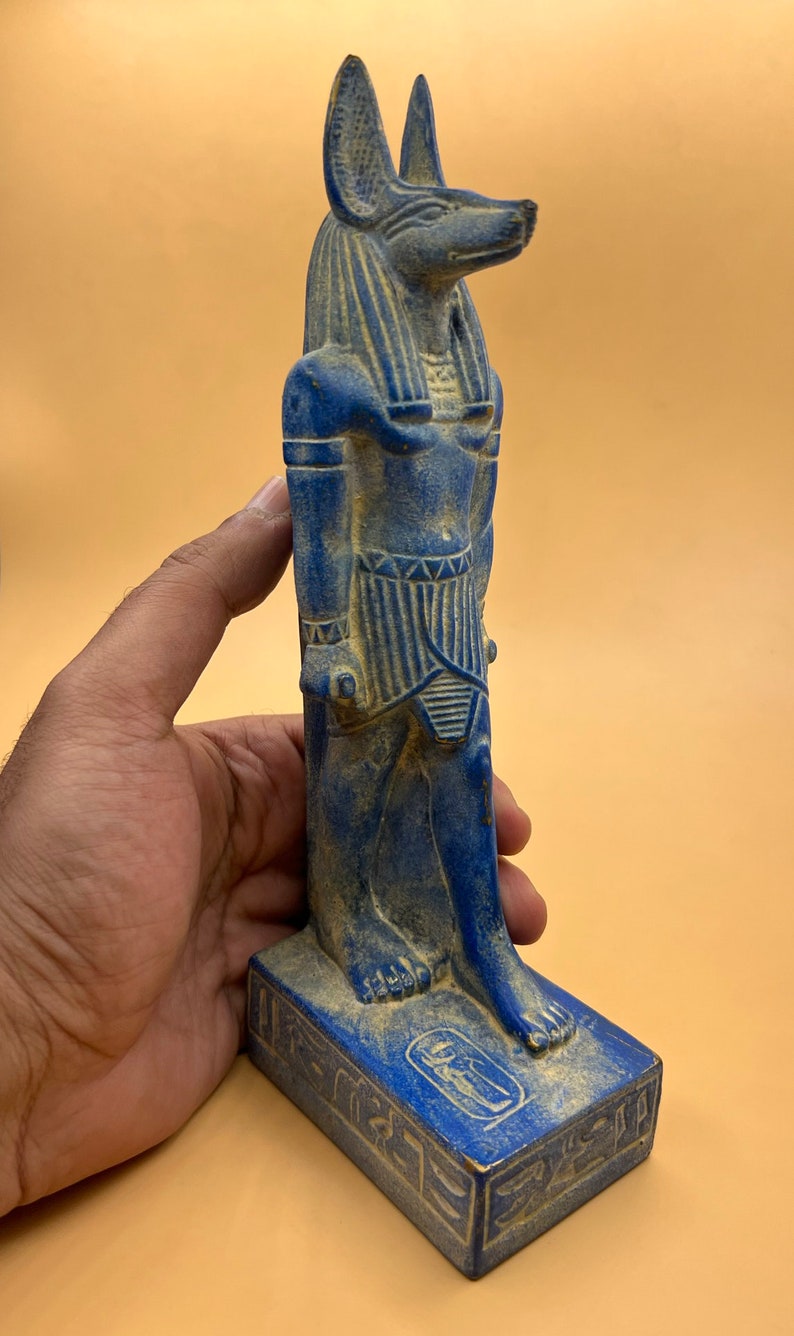 Anubis Statue Egyptian God of Death Sculpture Ancient Egypt Antique ...