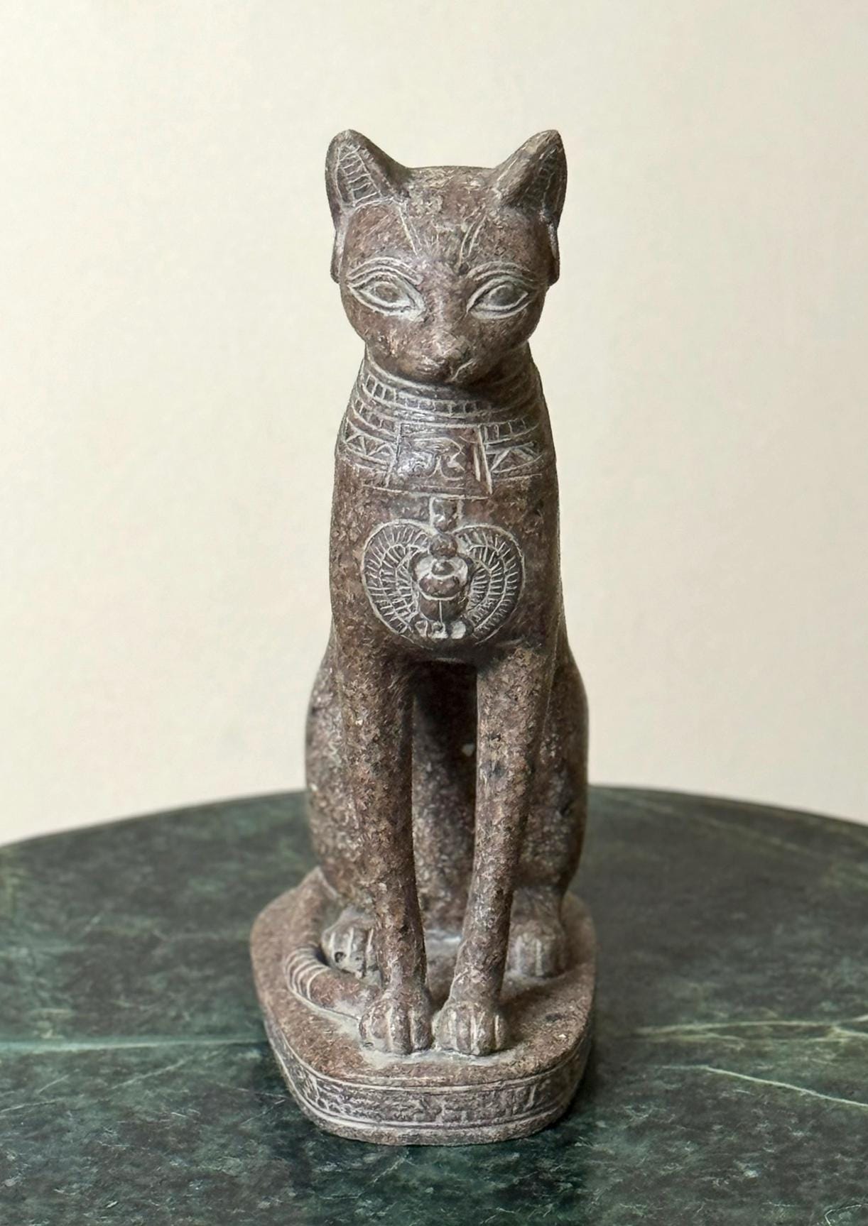 Egyptian Cat Statue Bastet Goddess Ancient Egypt Antique Handmade ...