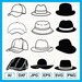 Hat Svgs Bundle / Hat Svg Bundle / Hat Png / Hat Clipart / Hat Svgs ...
