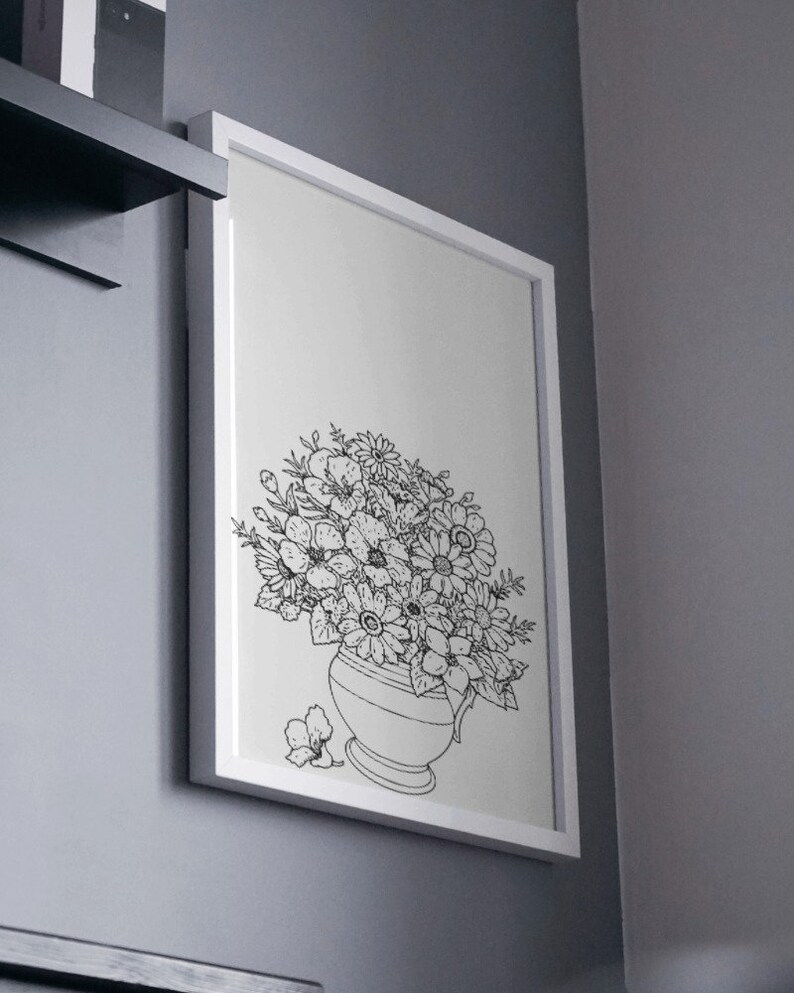 Flower With Pots SVG \ Flower Pot Clipart \ Plants in Pots Svg \ Plant ...