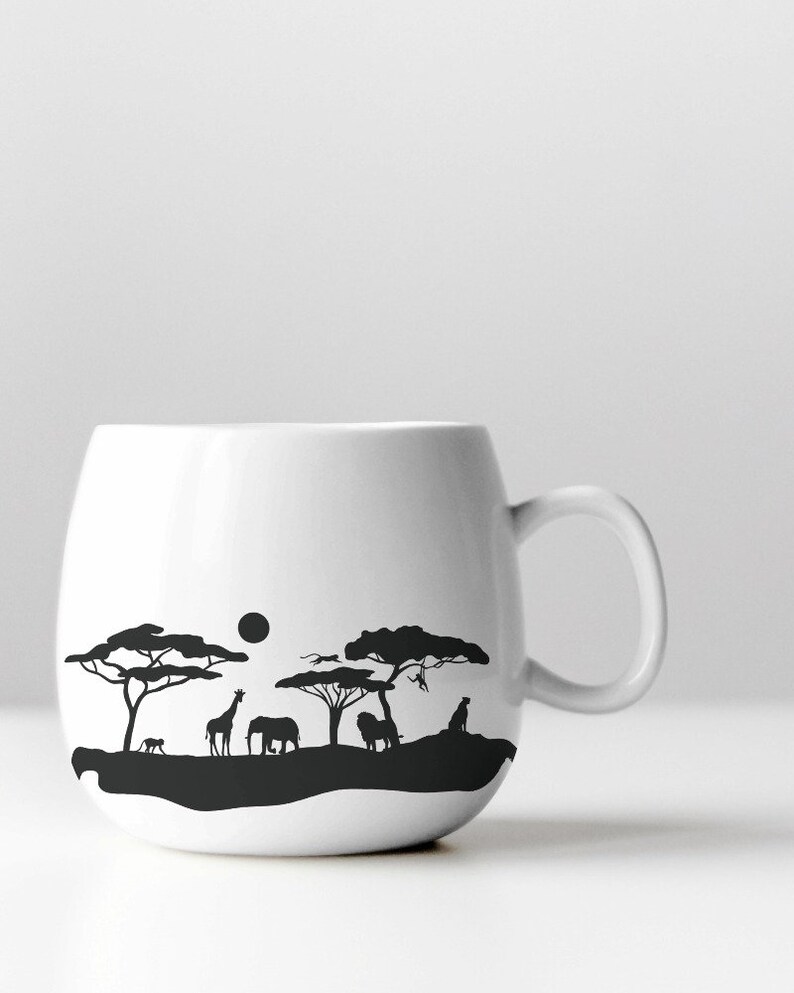 Forest Scene SVG \ Mountain Forest Svg \ Forest Landscape Svg \forest ...