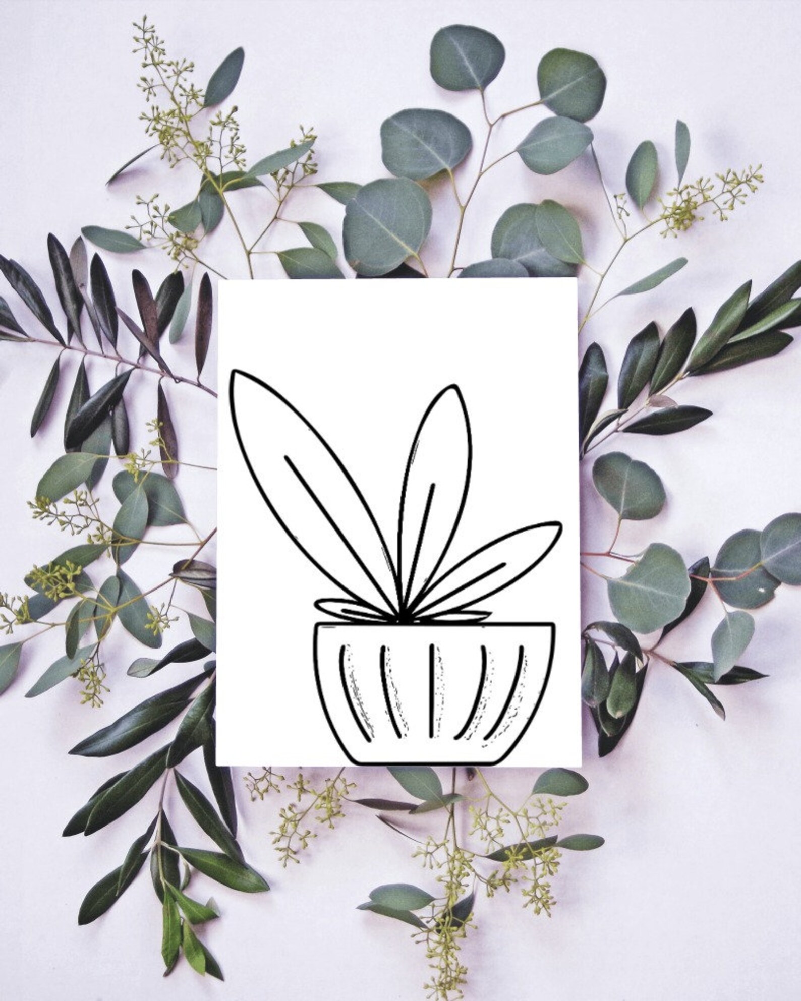 Flower With Pots SVG \ Flower Pot Clipart \ Plants in Pots Svg \ Plant ...