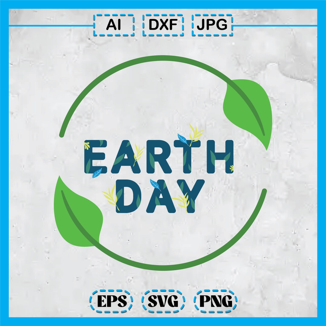 Earth Day Svg - Earth Svg - Earth Day Clipart - Recycle Svg -save the ...