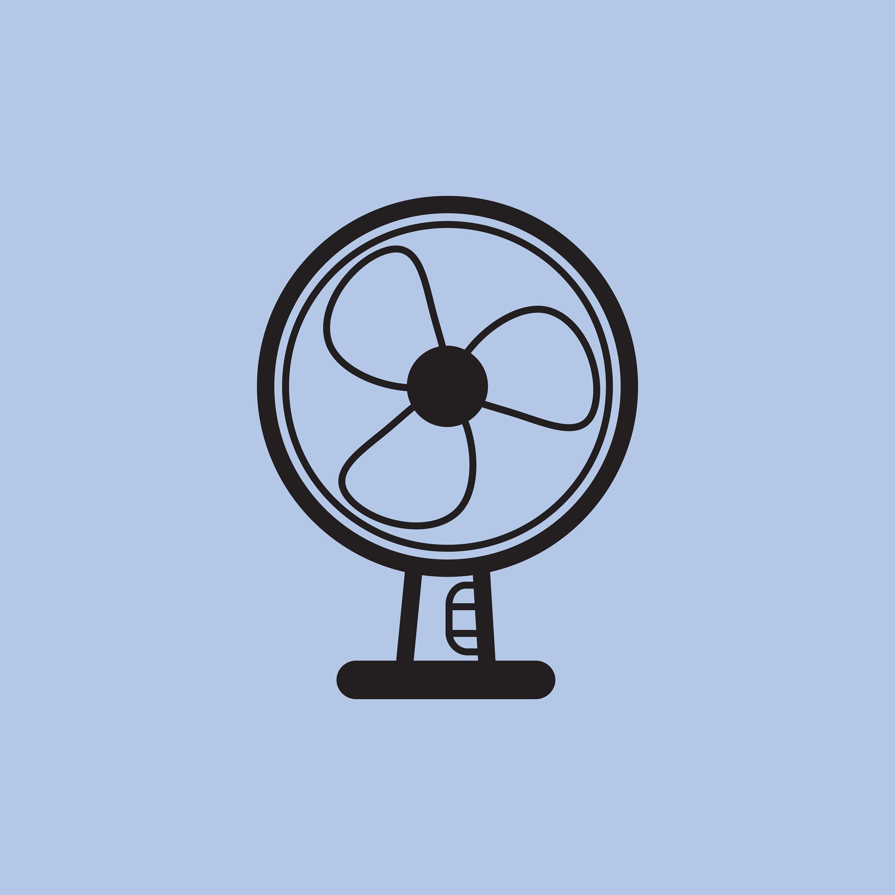 Table Fan SVG Bundle \ Fan SVG \ Fan Clipart \ Desktop Desk Table Fan ...