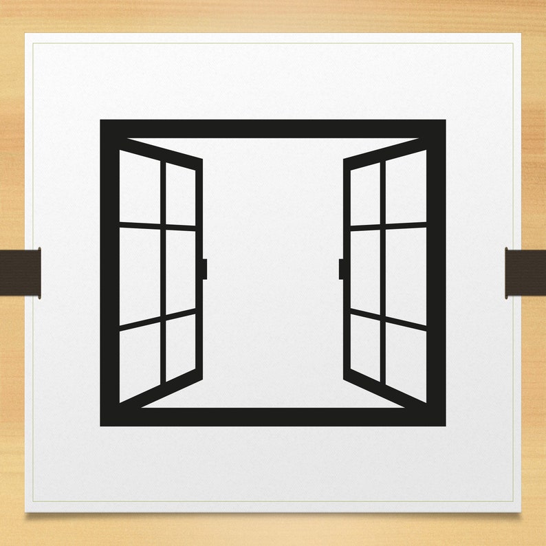 Window SVG Bundle \ Window Cut Files \ Open Window Svg \ Window SVG ...