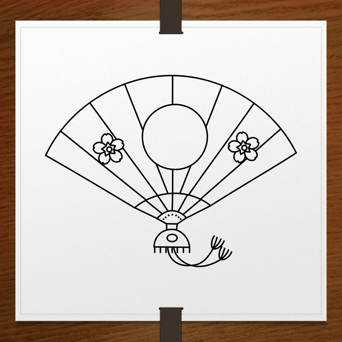 Hand Fan SVG Bundle Hand Fan Cut Files Fan Clipart Hand Fan Svg Folding ...