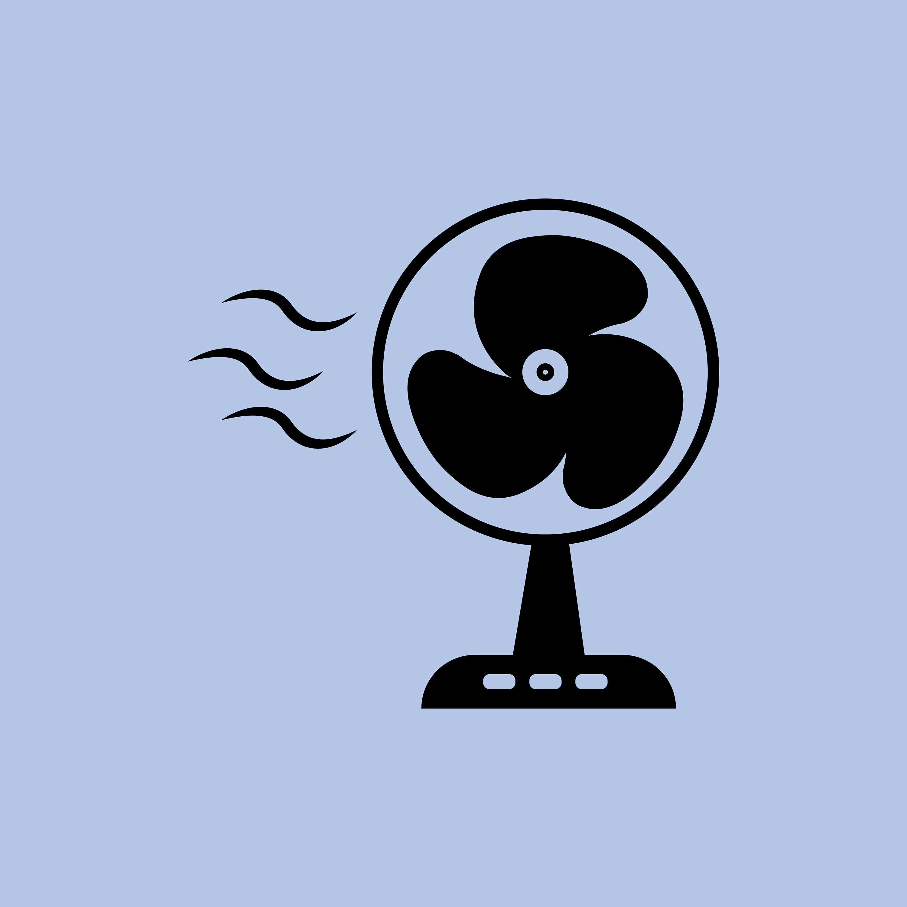 Table Fan SVG Bundle \ Fan SVG \ Fan Clipart \ Desktop Desk Table Fan ...