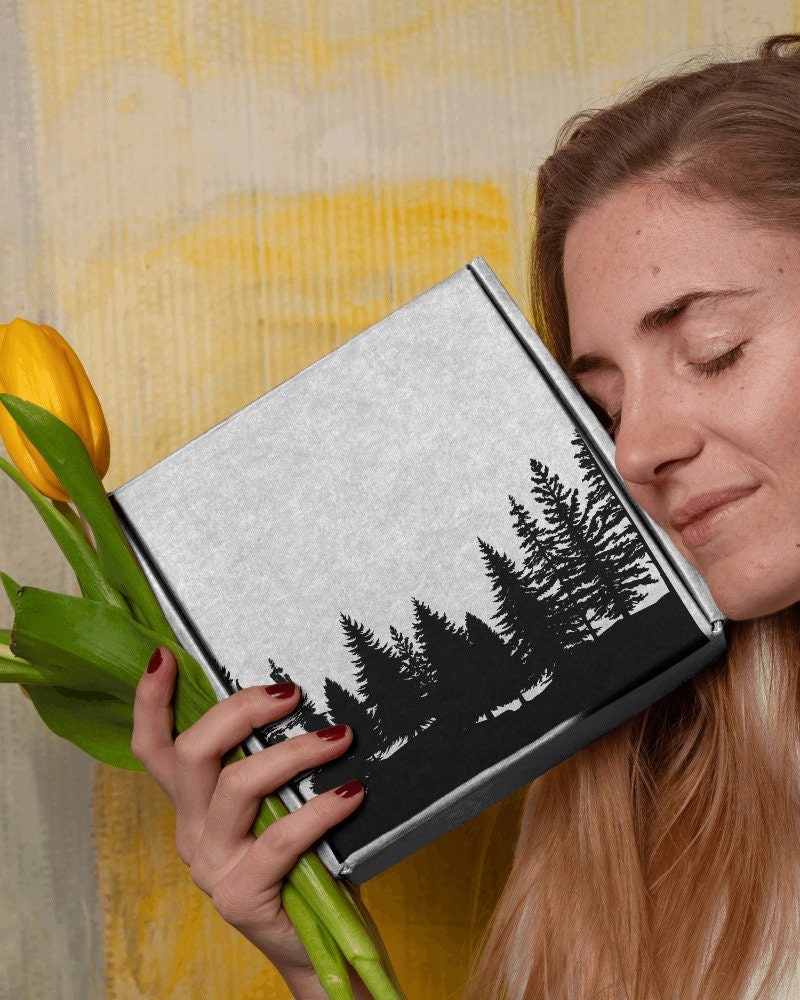 Forest Scene SVG \ Mountain Forest Svg \ Forest Landscape Svg \forest ...