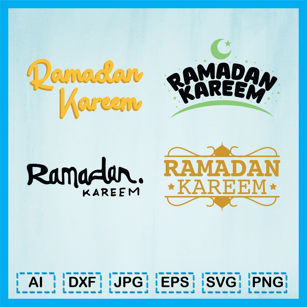 Ramadan Svg Bundle / Ramadan Sign Bundle / Ramadan Cut Files / Ramadan ...