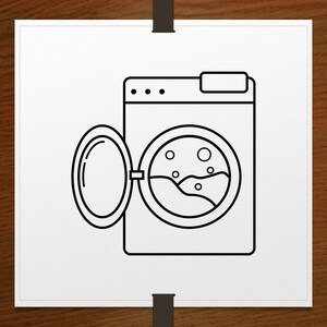 Washing Machine SVG Bundle \ Washer SVG \ Washer Clipart \ Washing ...