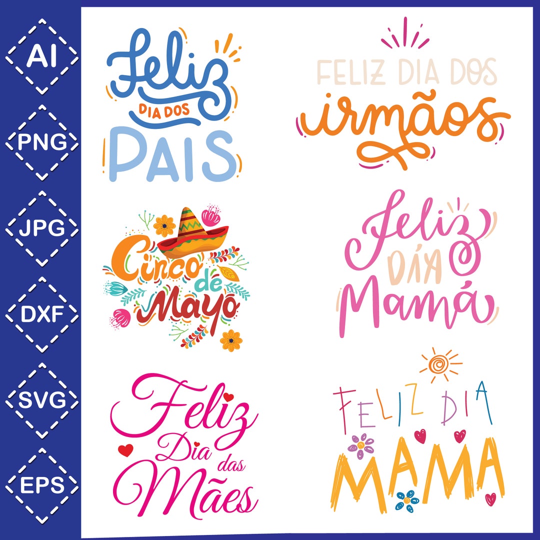 Spanish Mother's Day \ Madres Svg Bundle \ Dia De Madres Svg \ Spanish ...