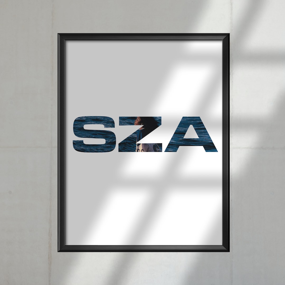 SZA X SOS Poster - Etsy