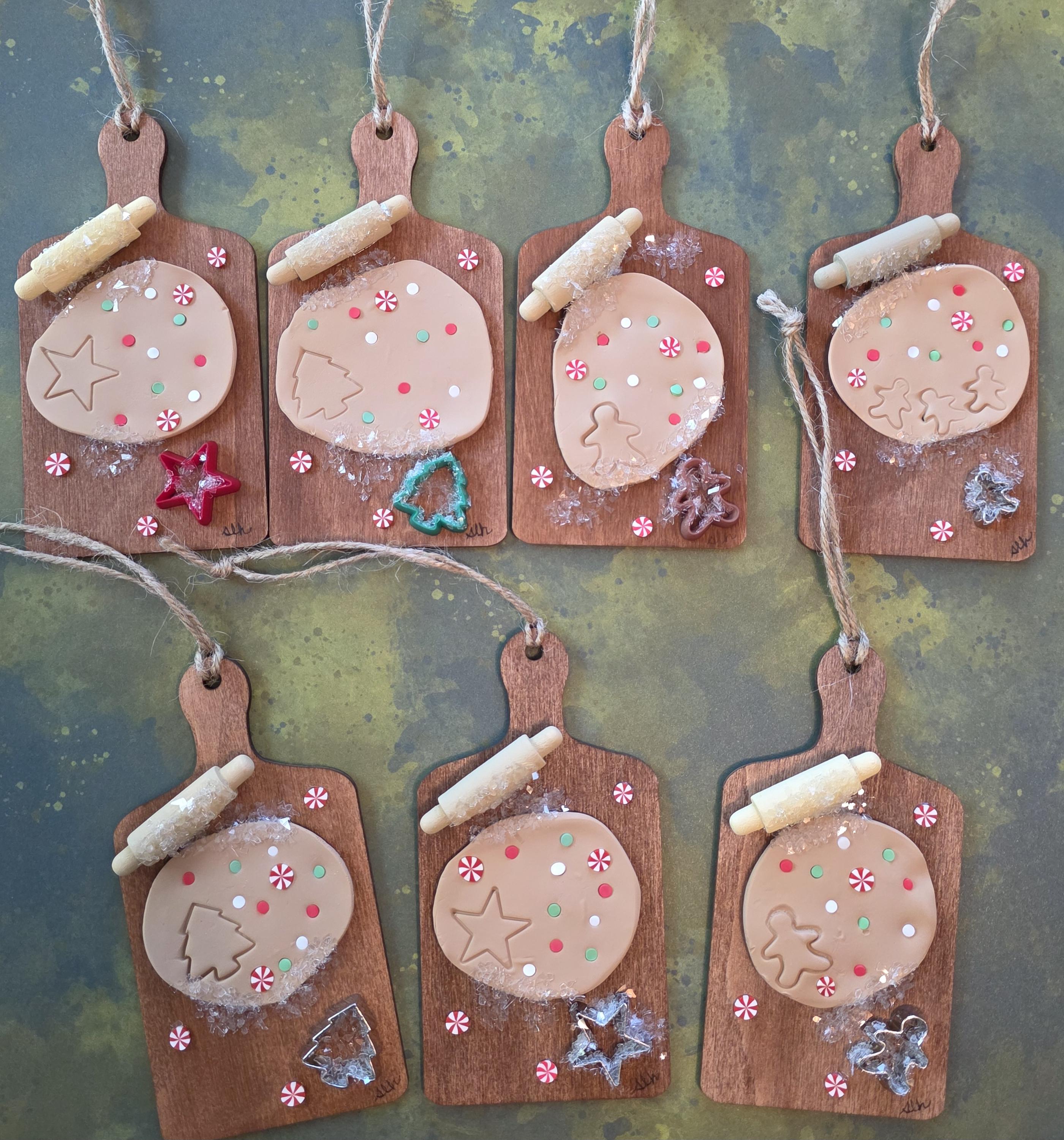 Cookie Baking Christmas Ornament Your Choice of Cookie Cutter Shape - Etsy