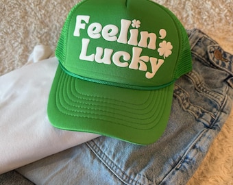 St Patrick’s Day Hat Green Hat St Patty's Hat Lucky Hat Embroidered St ...