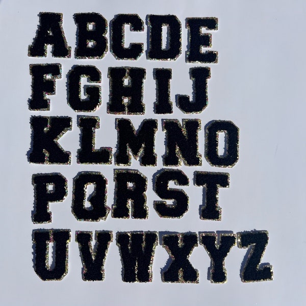 Letter Patches - Etsy