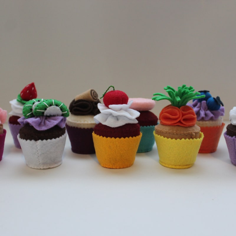 Felt Dessert Play Food - Etsy