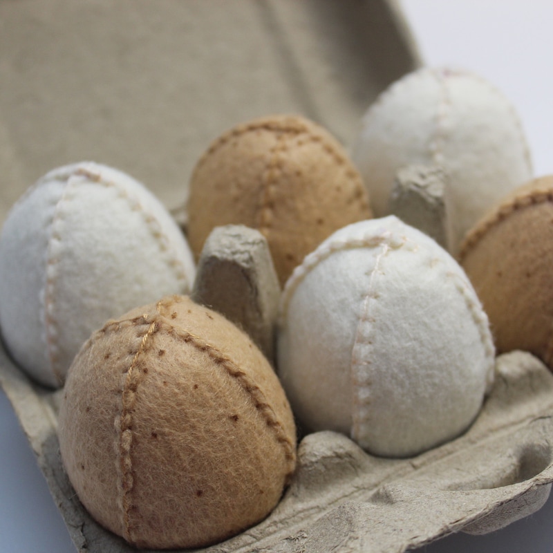 Felt Egg Pattern Template - Etsy