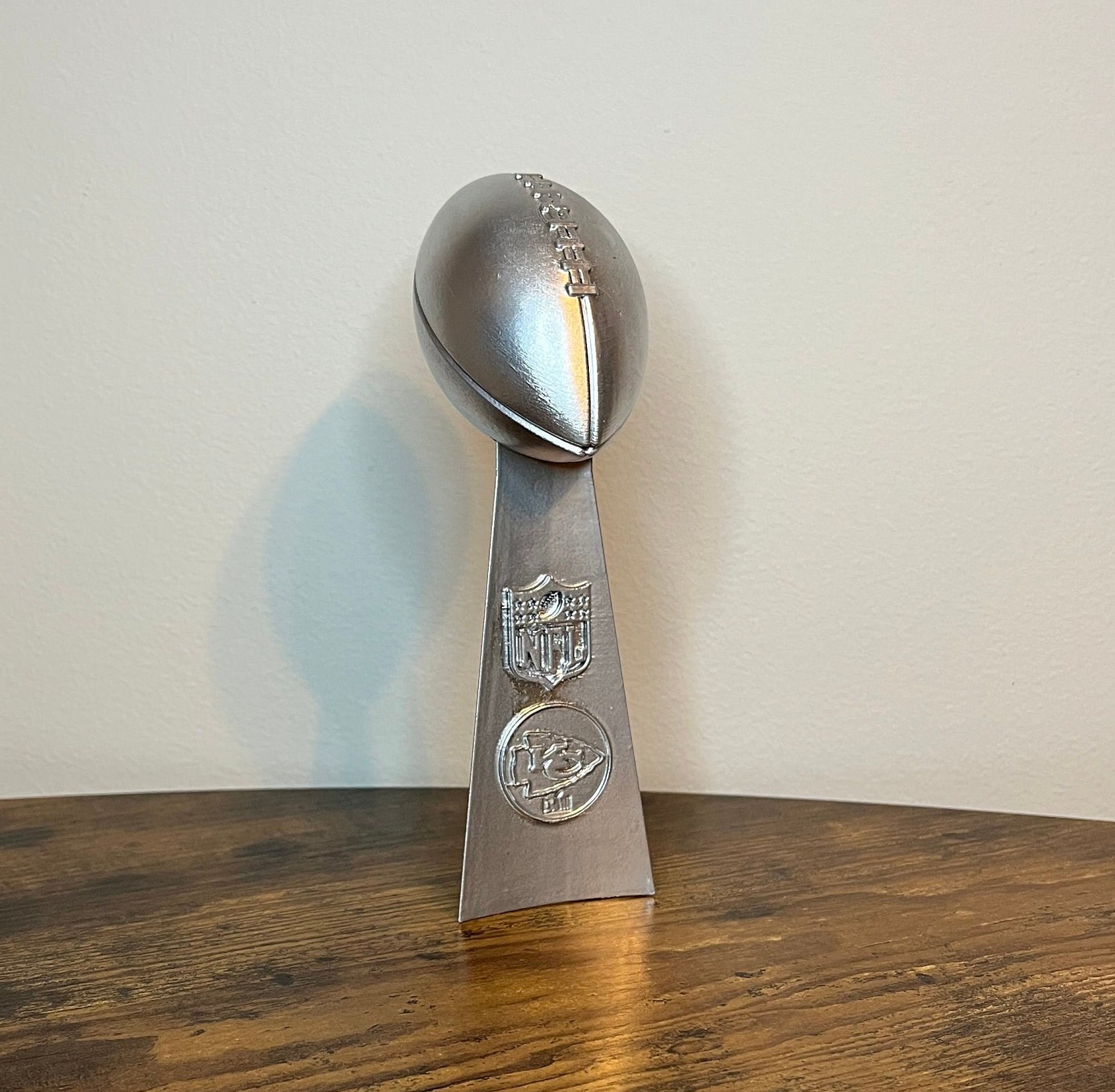 3D Printed Super Bowl LVIII Inspired Trophy With Kansas City Chiefs ...